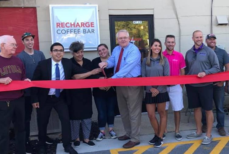 ReCharge Coffee Bar opens with Ribbon Cutting and Grand Opening ...