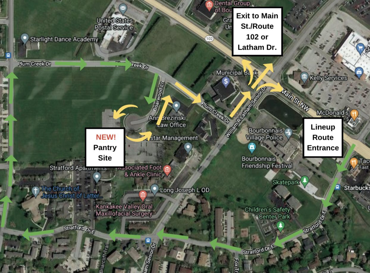 Secret food pantry in Bourbonnais shifts locations for coming months ...