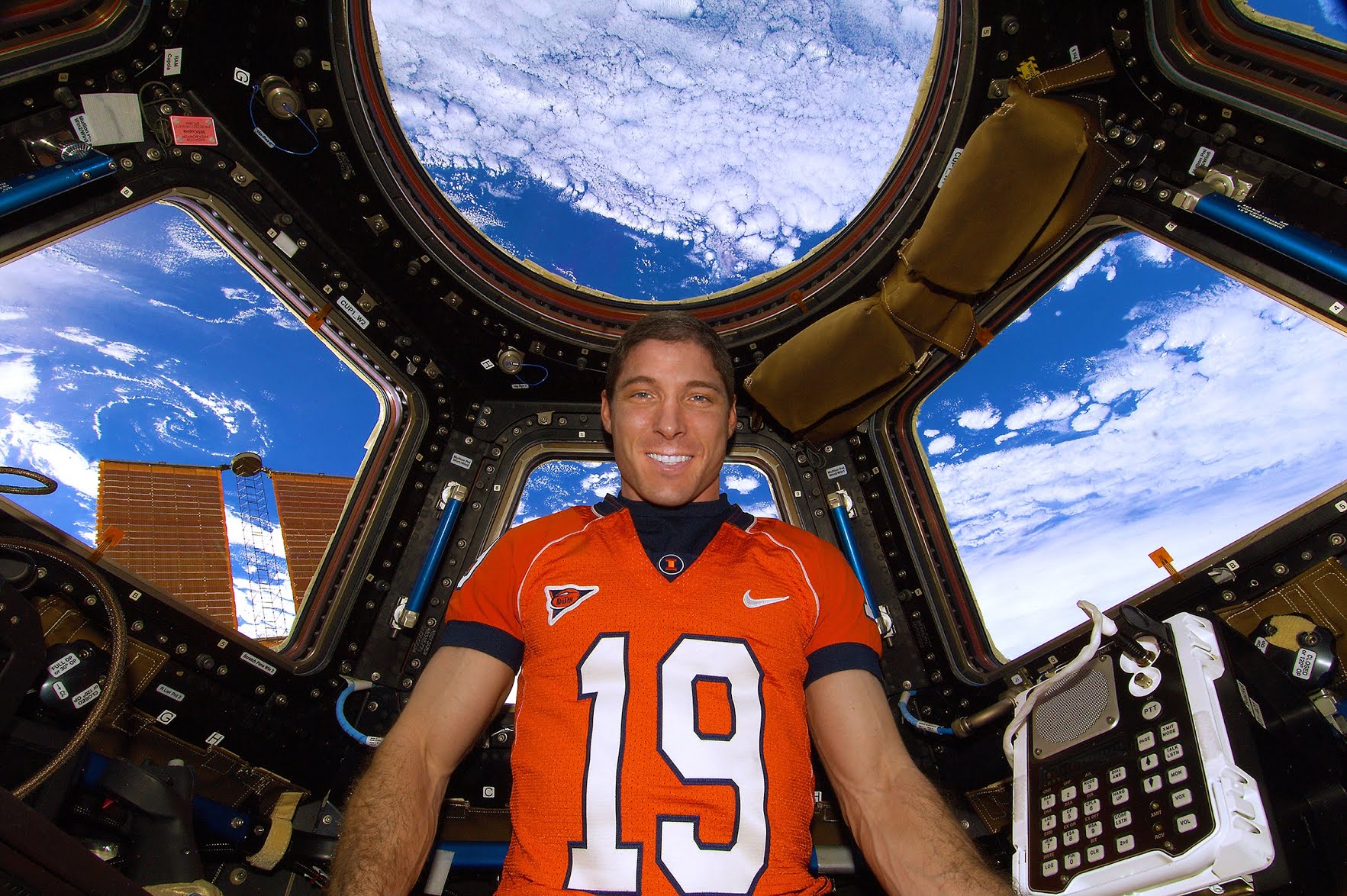 Illinois Football Star Soared to New Heights in Space, Leaves NASA with ...