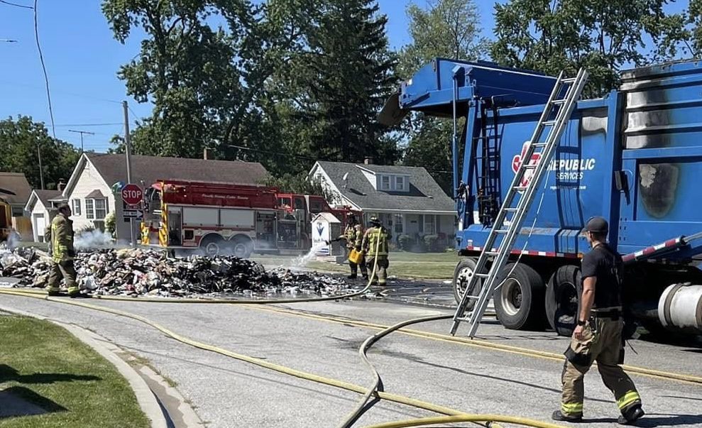 Indiana Residents Stunned as Crown Point Street turns into Fiery ...