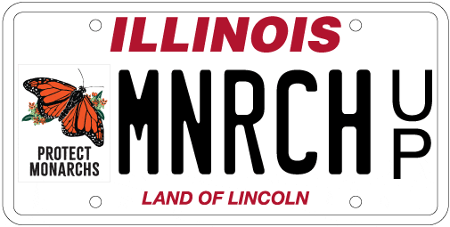 Illinois Launches Monarch Butterfly License Plate to Aid Endangered ...