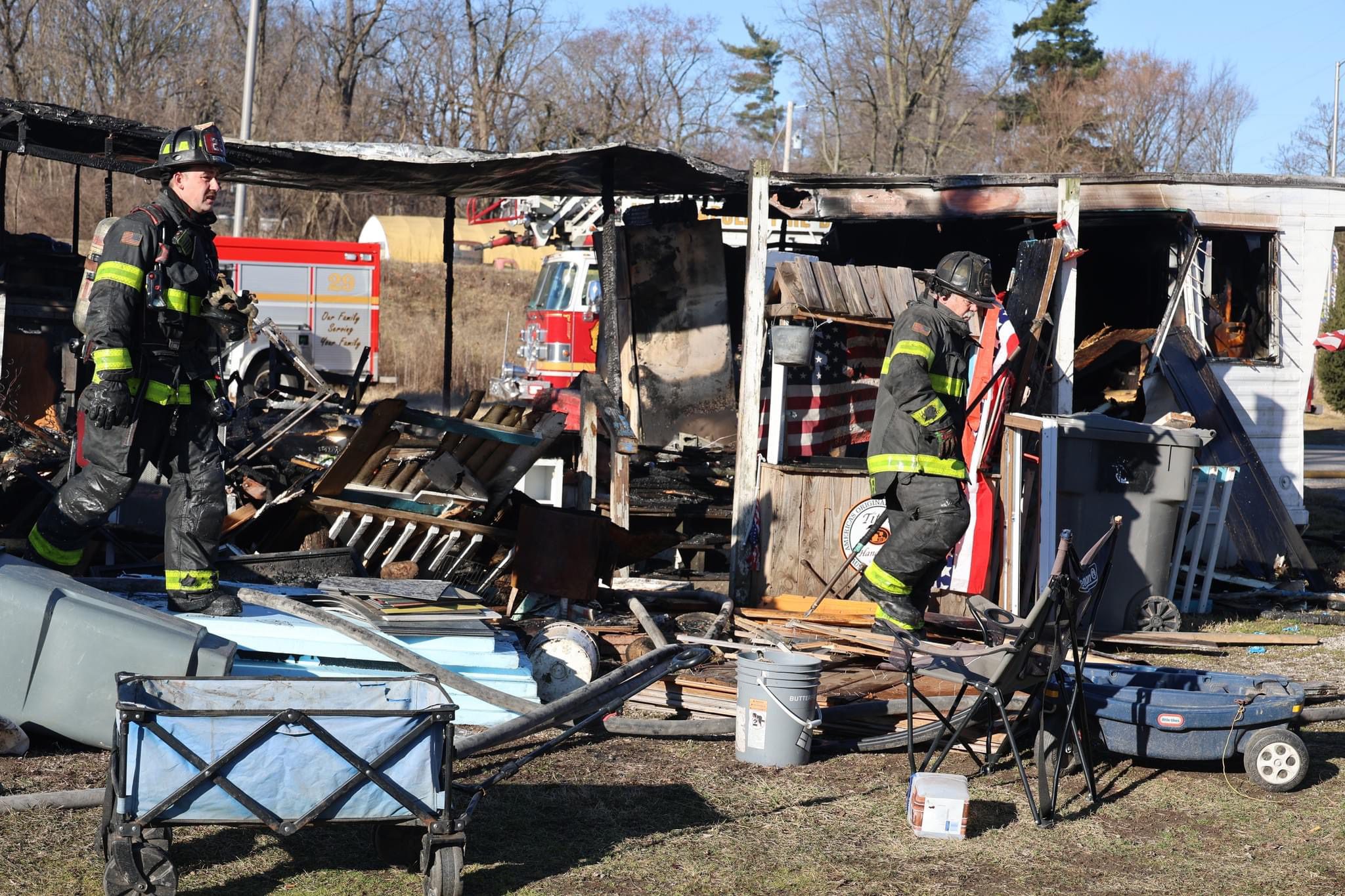 Indianapolis, IN - Alert Neighbor Rescues Man from Mobile Home Fire on ...