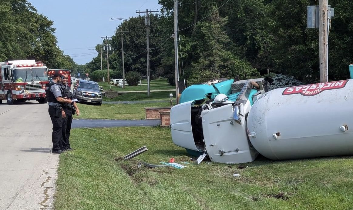 No Evacuation Needed After Propane Truck Accident in Iroquois County on ...